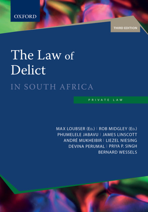 Law of Delict in SA – Van Schaik